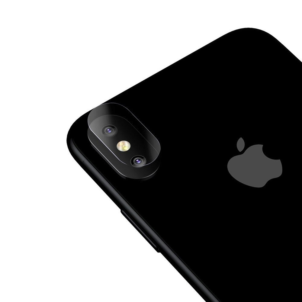 Baseus Camera Lens Tempered Glass Protector For Apple iPhone X